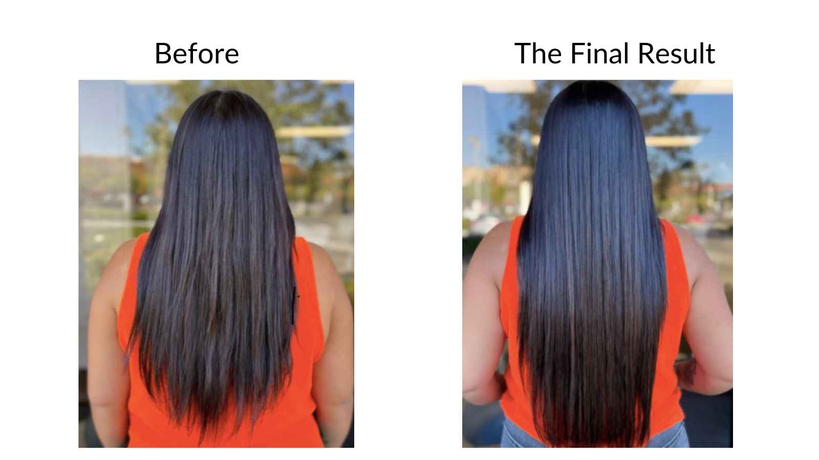 Invisible Hair Extensions?!? - Kera Link Hair Extensions - Mirella ...