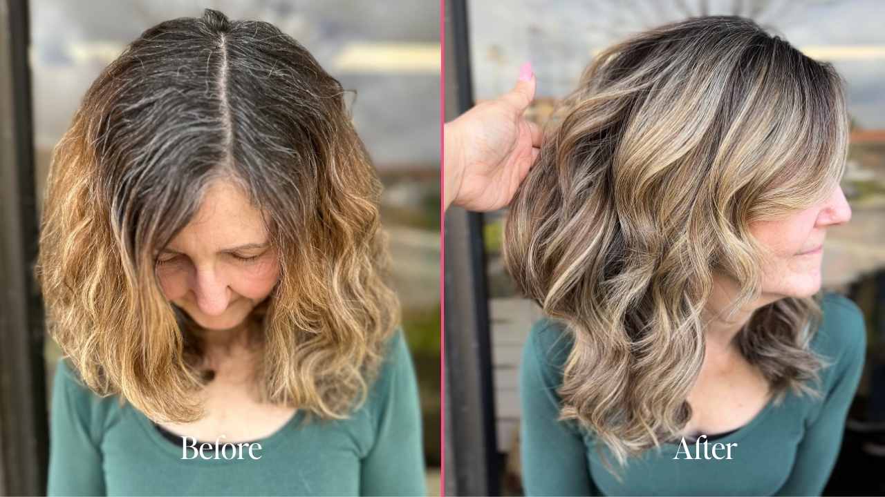 Best Hair Color for Blending Gray Hair: Redken Shades EQ vs ...